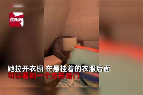 女网红晒出自己的秘密房间，衣橱后面别有洞天，网友羡慕不已