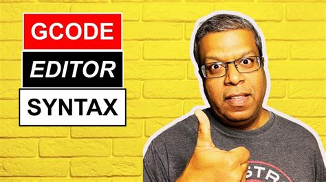 Gcode Editor Syntax Highlighting In Notepad Youtube