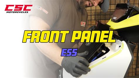 csc es5 front panel removal youtube