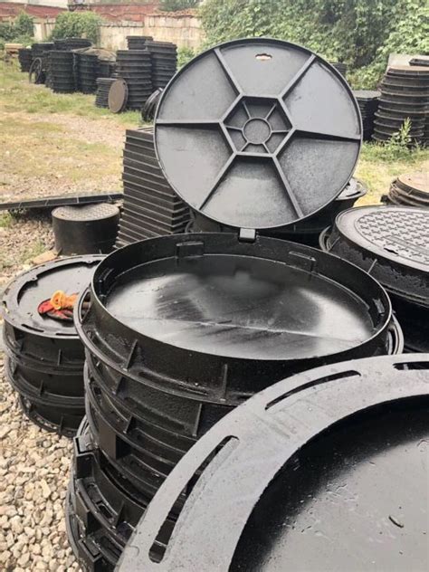 Cast Iron Double Layer Manhole Cover Ductile Iron Manhole Cover Round
