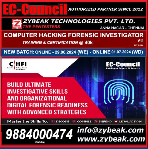 JOBS Zybeak Technologies Pvt Ltd Experts In IT Security Education Authorized Training