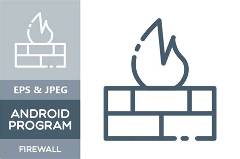 Android Program Firewall Graphic By Beldonbenediktus · Creative Fabrica