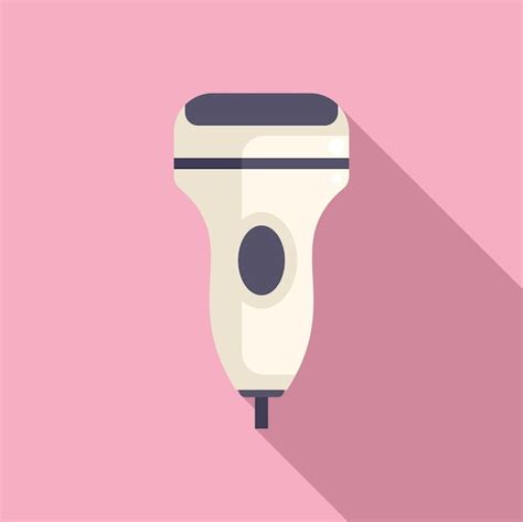 Premium Vector Sonograph Device Icon Flat Vector Medical Ultra Sound
