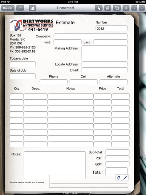 Contractor Uses Ipad To Create Estimates