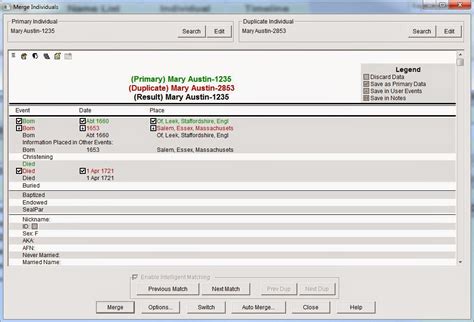 cues and clues for aq merging duplicates using aq intelligent matching