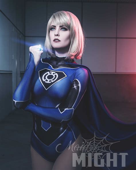 Blue Lantern Supergirl Maid Of Might