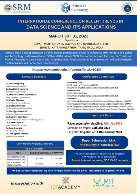 School Of Computing Srmist On Linkedin Datasciences Business Algorithms Technology