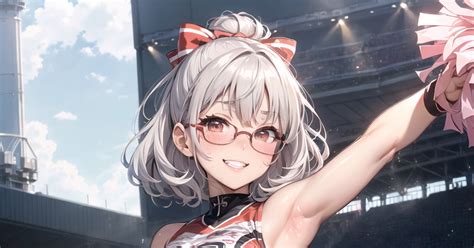 Ai生成 チアガールシリーズ39 ちくわイラストのイラスト Pixiv