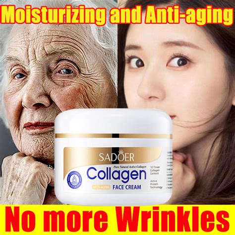 Lotions Buy Take On Sale SADOER G Collagen With Face Anti Wrinkle Face Cream Original Set