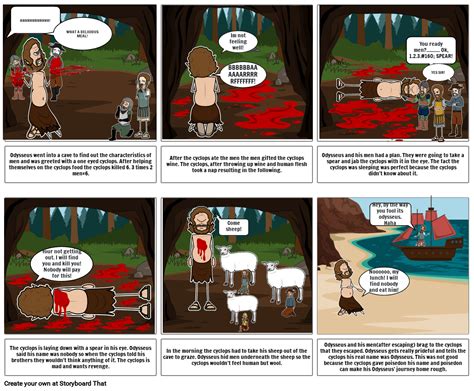 Odyssey Comic Strip Storyboard By C5082690