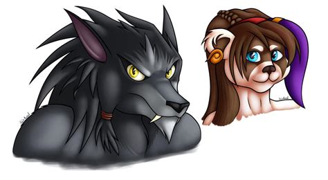 My Worgen Mage And Pandaren Monk By Xain Russell On Deviantart