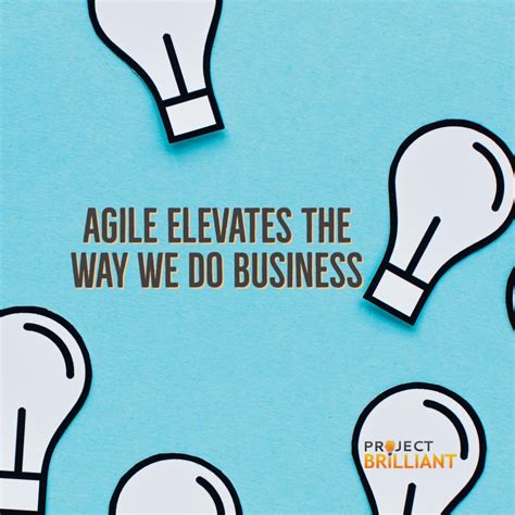 Project Brilliant On Linkedin Agile Leadership Businessagility
