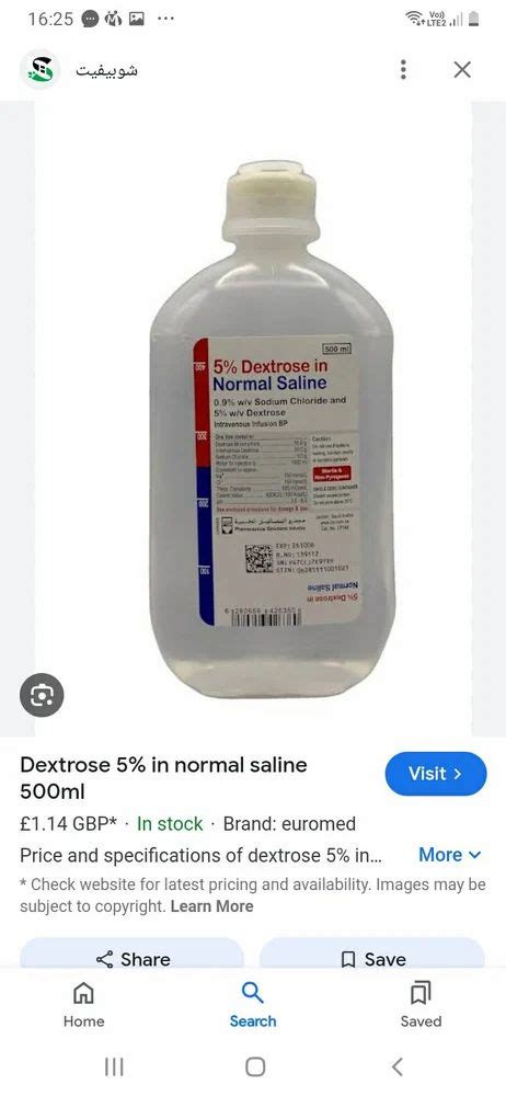 Dextrose 5 Fluid At Best Price In Thane Id 2854763286933