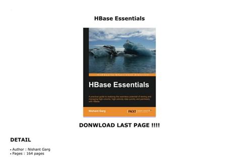 Hbase Essentials Ppt