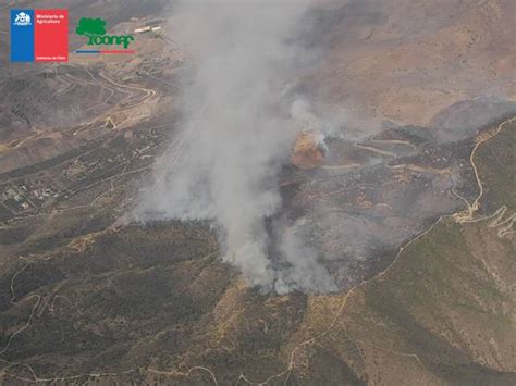 Alerta Roja Por Incendio Forestal Que Afecta A Curacaví Y Pudahuel
