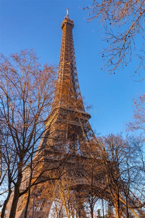 The Iconic Eiffel Tower In Paris France Stock Image Image Of