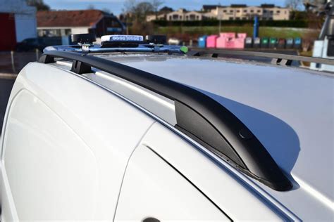 To Fit 2008 2016 Citroen Berlingo Black Aluminium Roof Rails Rack