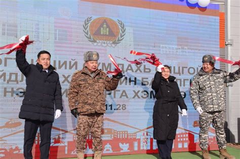 Цогтцэций сум дахь Онцгой байдлын хэлтэс шинэ байртай боллоо