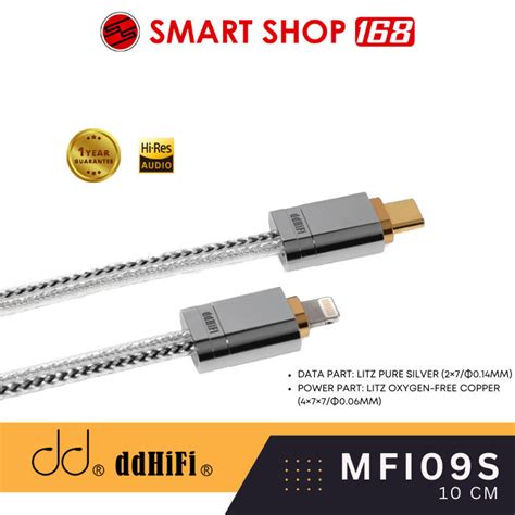 Jual Terlaris Ddhifi Dd Hifi Mfi09S Premium Lightning To Type C Otg