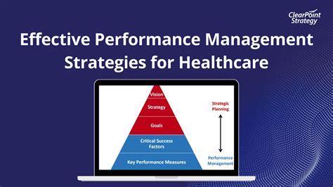 9 Proven Strategies For Healthcare Performance Management Clearpoint Strategy Blog