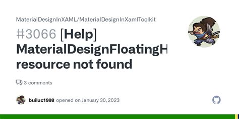 Help MaterialDesignFloatingHintTextBox Resource Not Found Issue