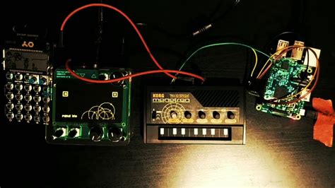 Making An Entire Track With A Korg Monotron R Synthesizers