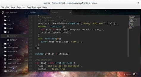Que Buen Editor De Texto Atom