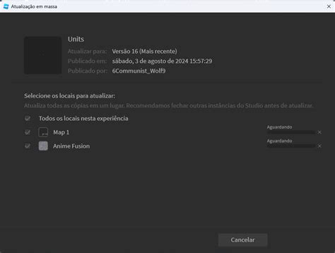 Package Mass Update In Infinite Waiting Platform Usage Support