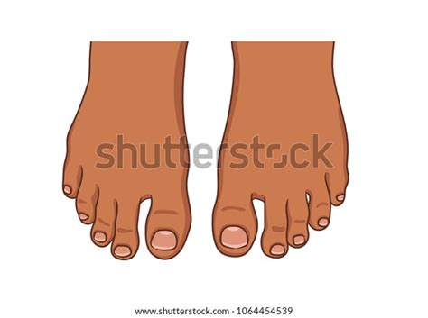 2 Male African American Toenails Stock Vectors And Vector Art