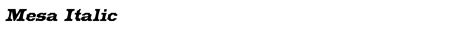 Mesa Font Webfont And Desktop Myfonts