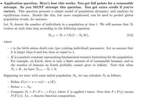 Solved Application Question Here S How This Works You Get Chegg