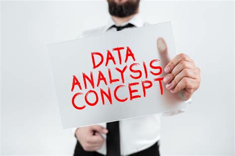 Inspiration Showing Sign Data Analysis Concept Word For Evaluating Data Using Analytical And