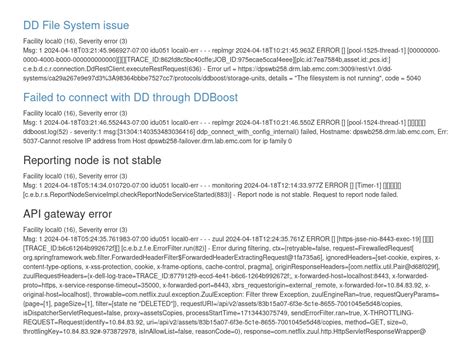 Syslog Type Examples Dell Powerprotect Data Managers Syslog Server