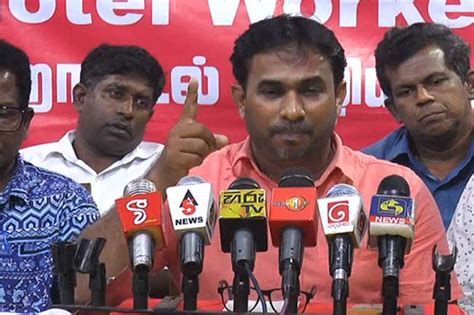 යෝජිත කම්කරු නීතිය භයානකයි හෝටල් සේවකයින්