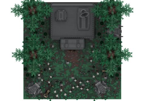 Lego Moc Sw Imperial Bunker Endor Scene By Sarinoo90 Rebrickable