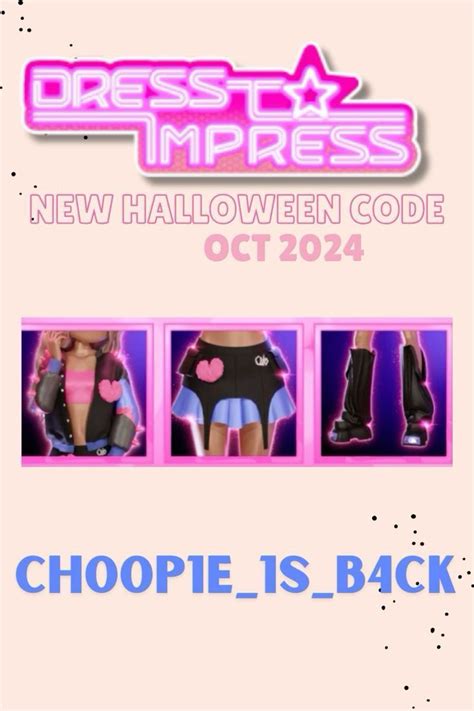 Nuevo Codigo De Drees To Impress In 2024 Halloween Update Fancy Dress Code Dress To Impress