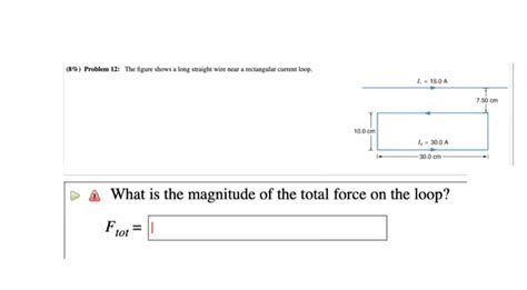Solved 8 ﻿problem 12 The Figure Shows A Long Straight