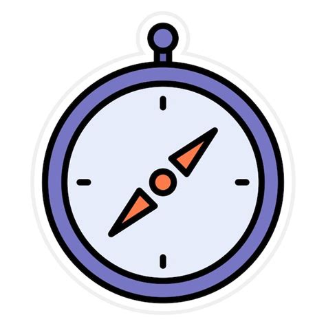 Premium Vector Compass Icon Vector Image Can Be Used For Office