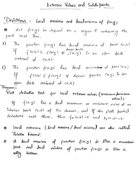 Extreme Values Pdf