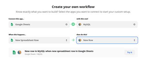 Zapier Creating New Mysql Rows From Google Sheets Rows