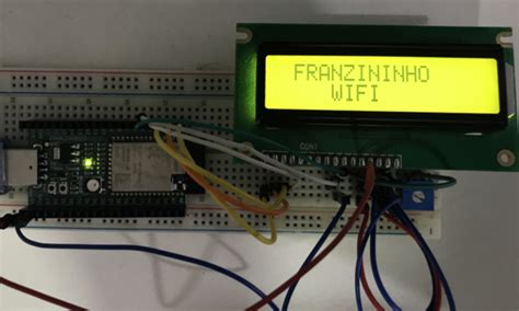 Explorando O Display LCD Franzininho WiFi Embarcados