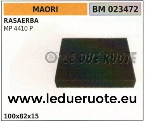 ÉLÉMENT FILTRANT ÉPONGE Filtre Air Tondeuse Maori MP 4410P EUR 11 66