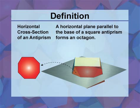Video Definition 20 3D Geometry Horizontal Cross Section Of An