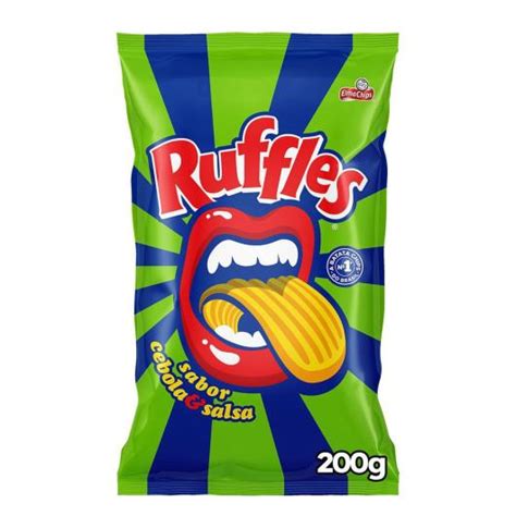 Batata Frita Ondulada Cebola E Salsa Elma Chips Ruffles 200g Sonda