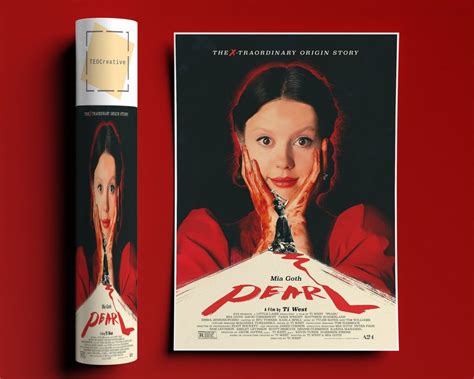 The Poster X Prequel Pearl Poster Horror Movie Pearl Poster Mia Goth
