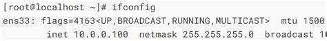 Linux Systemctl Ip