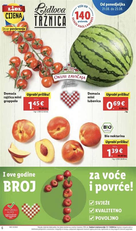 Lidl Akcija Za Početak Tjedna Do 23 08