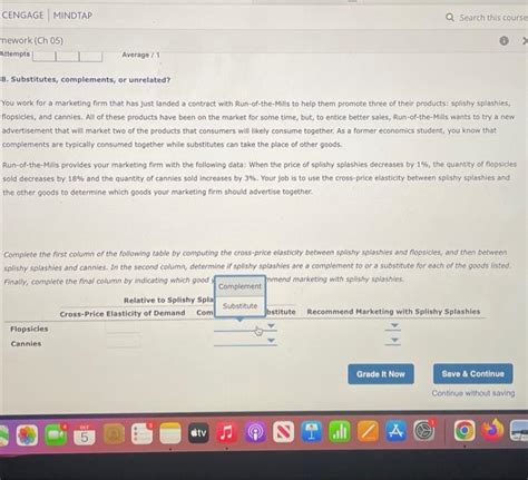 Solved 8 Substitutes Complements Or Unrelated You Work Chegg