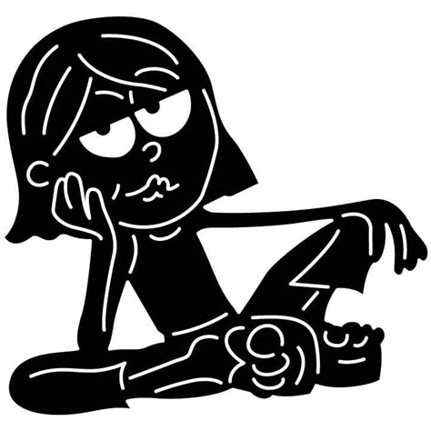 Lazy Girl Free Dxf File For Cnc Machines Dxfforcnc