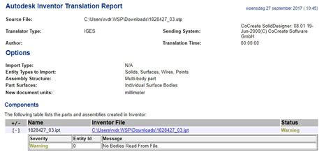 Imported Step Files Not Visible In Inventor Professional 2017